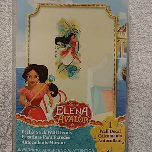 Disney | Wall Decor | Disney Princess Elena Of Avalor Jumbo Wall Decal ...